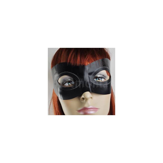 BLACK LATEX MASK - Boutique Démonia